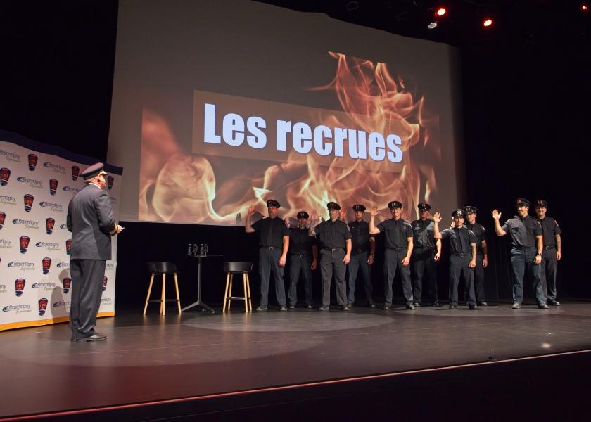 Soirée d’assermentation pour les pompier.ère.s de la Ville de Repentigny | Ville de Repentigny